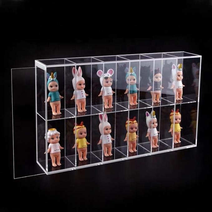 Blind box display stand acrylic transparent hand-made artwork wall ...