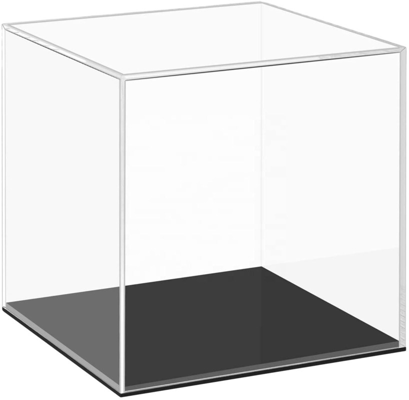 Covers Acrylic Display Box Shelf Clear Plexiglass Display Case For ...